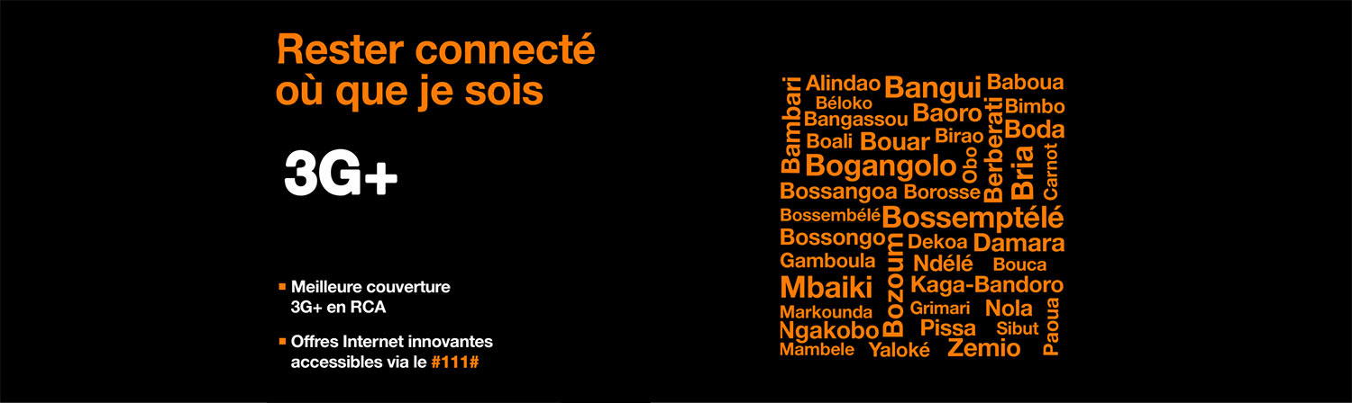 3G Orange | Orange Centrafrique